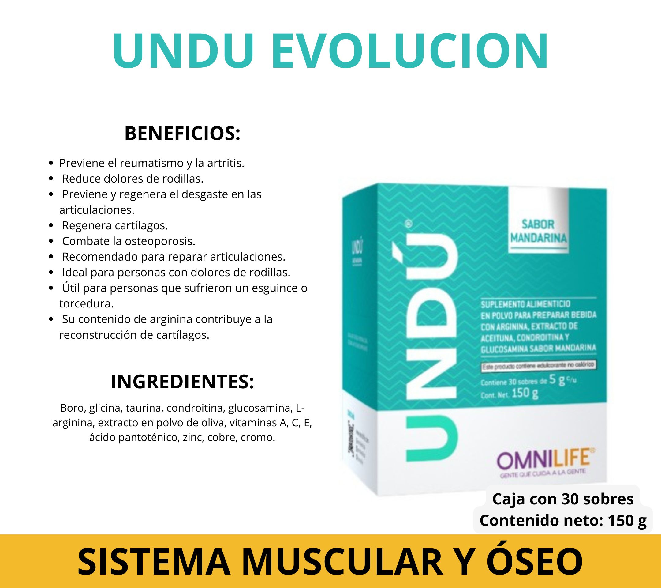 UNDU EVOLUCION - Omnilife Nutrición
